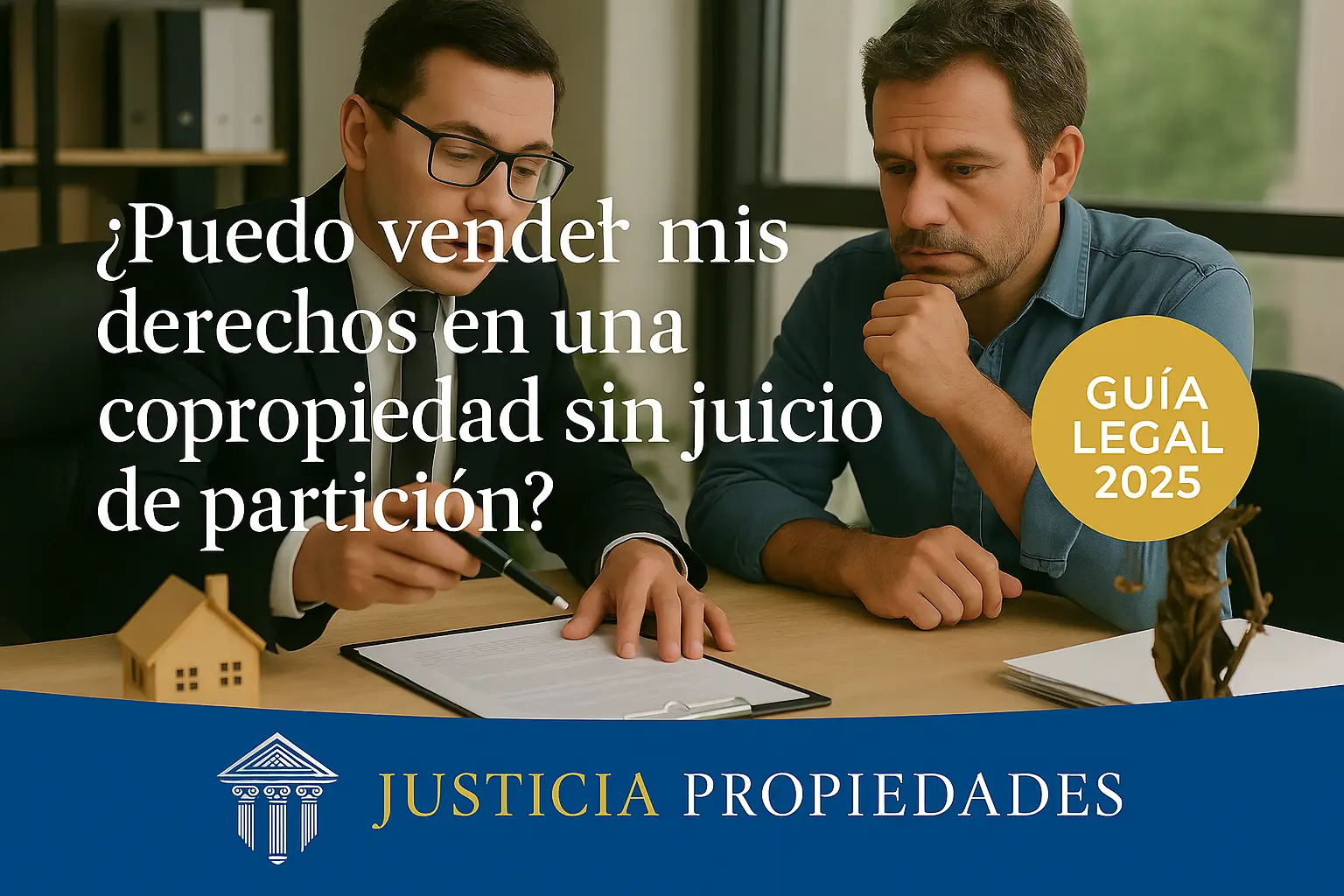 ¿Puedo vender mis derechos sin juicio de partición?